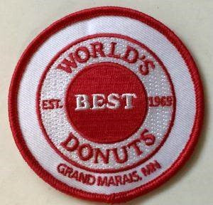 3-inch Iron on Patch – World's Best Donuts